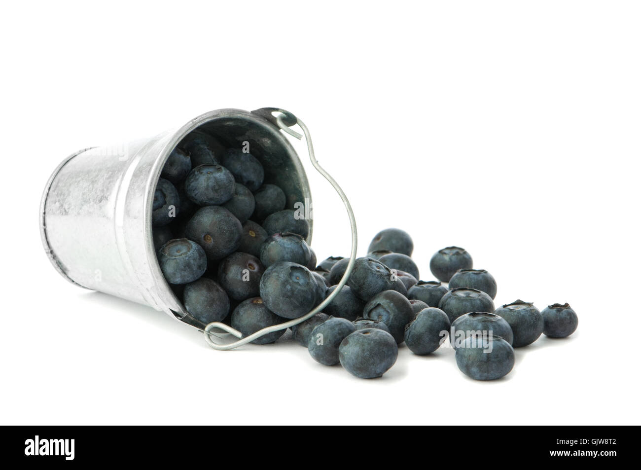 bilberries blueberries blueberry Stock Photo - Alamy