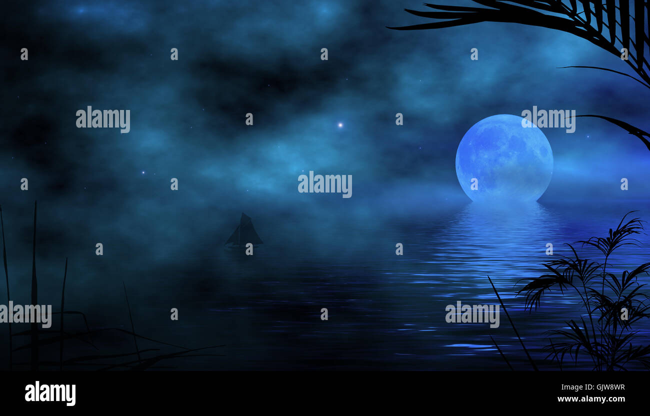 Nighttime waves hi-res stock photography and images - Alamy