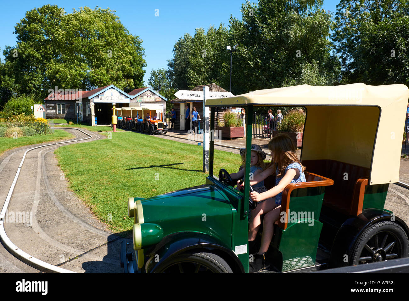 Mr Wicksteed Car Ride At Wicksteed Park The Second Oldest Theme Park In ...