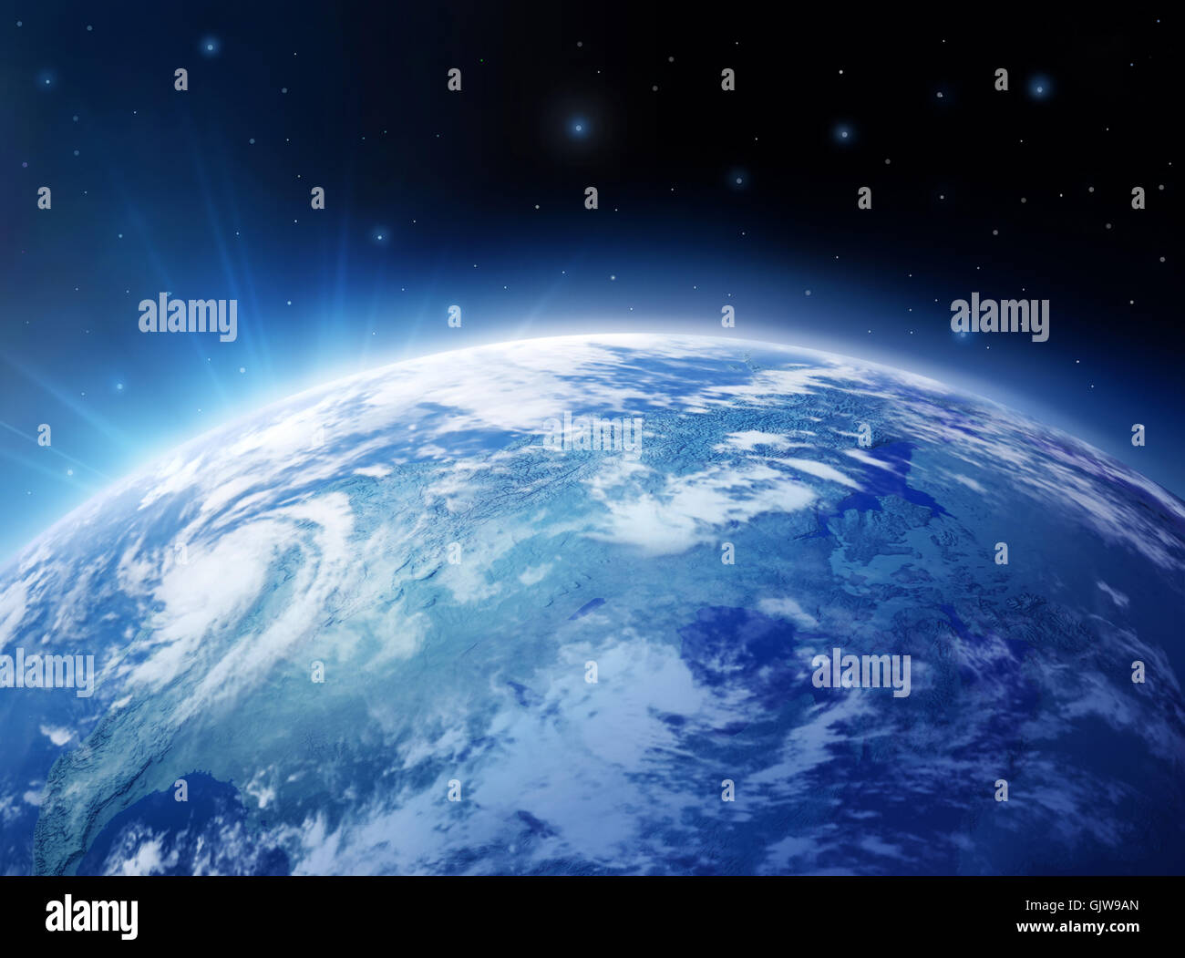 universe globe planet Stock Photo - Alamy