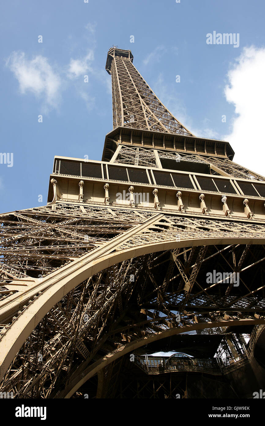 tower paris tower Stock Photo - Alamy