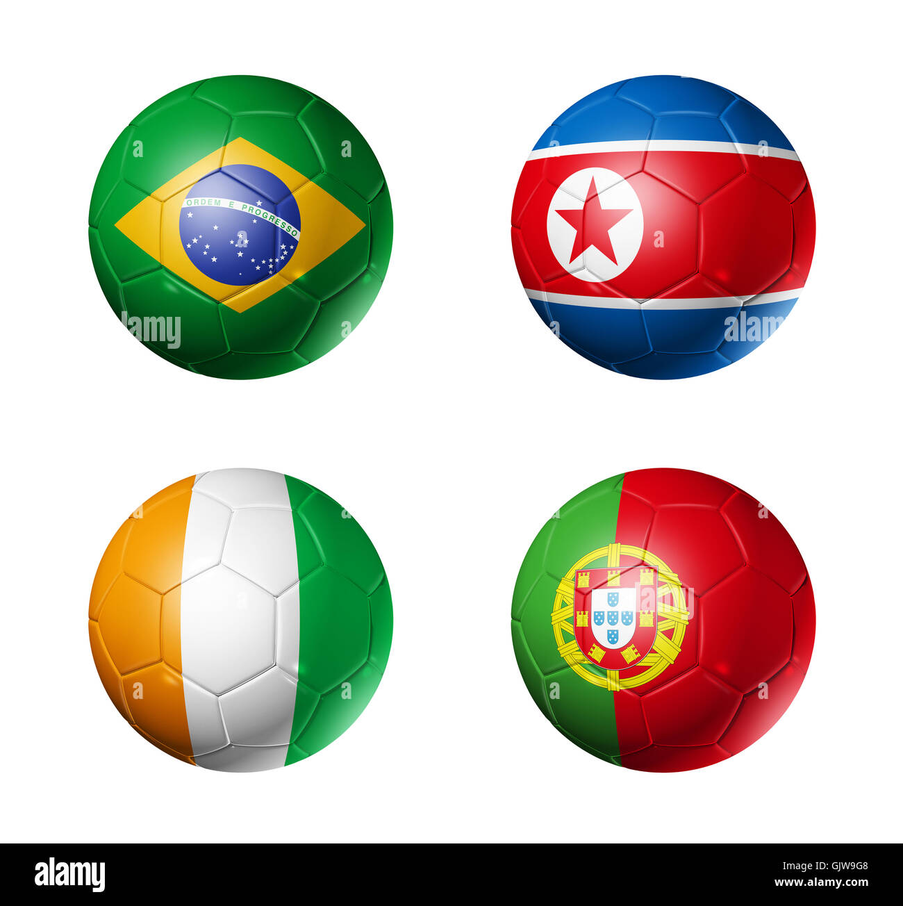 ball flag group Stock Photo - Alamy