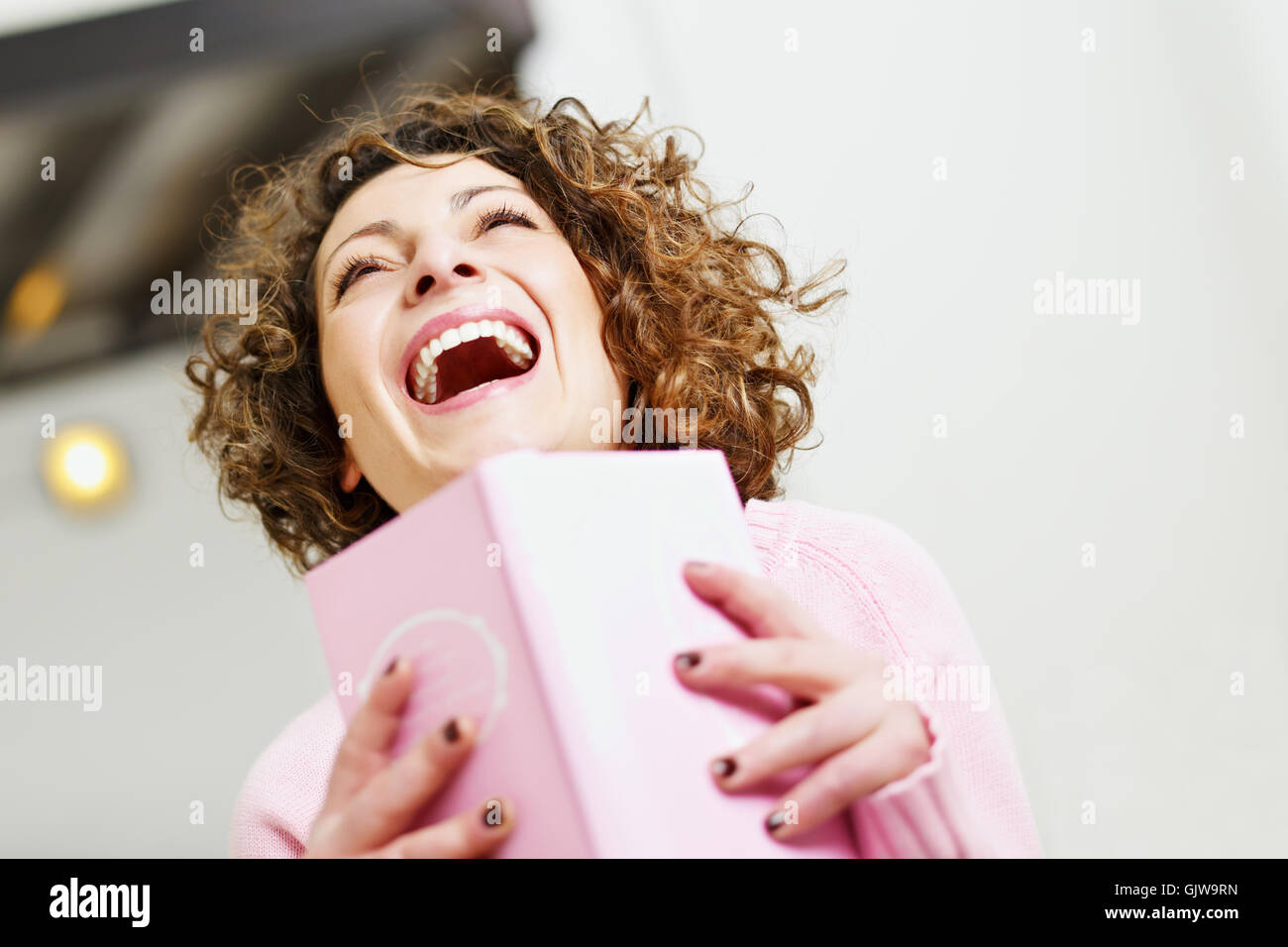 woman portrait reading Stock Photo - Alamy