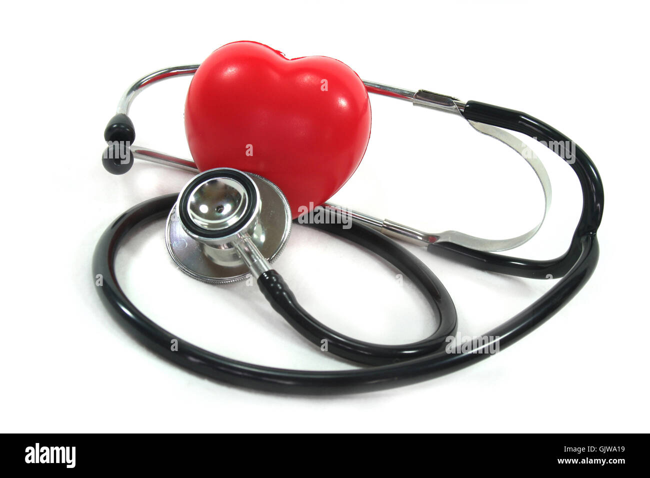Doctor Stethoscope Red Heart In High Resolution Stock Photography and ...