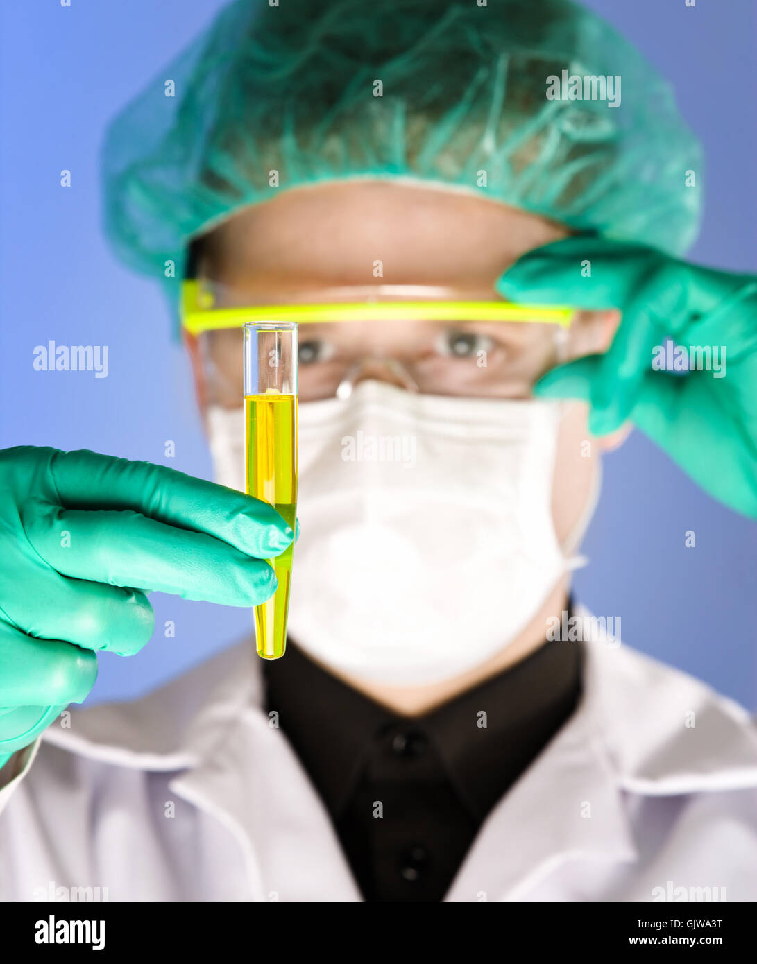 hand science research Stock Photo - Alamy