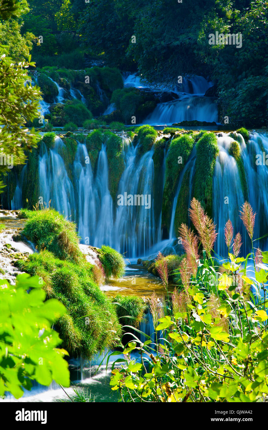 Waterfall enviroment hi-res stock photography and images - Alamy