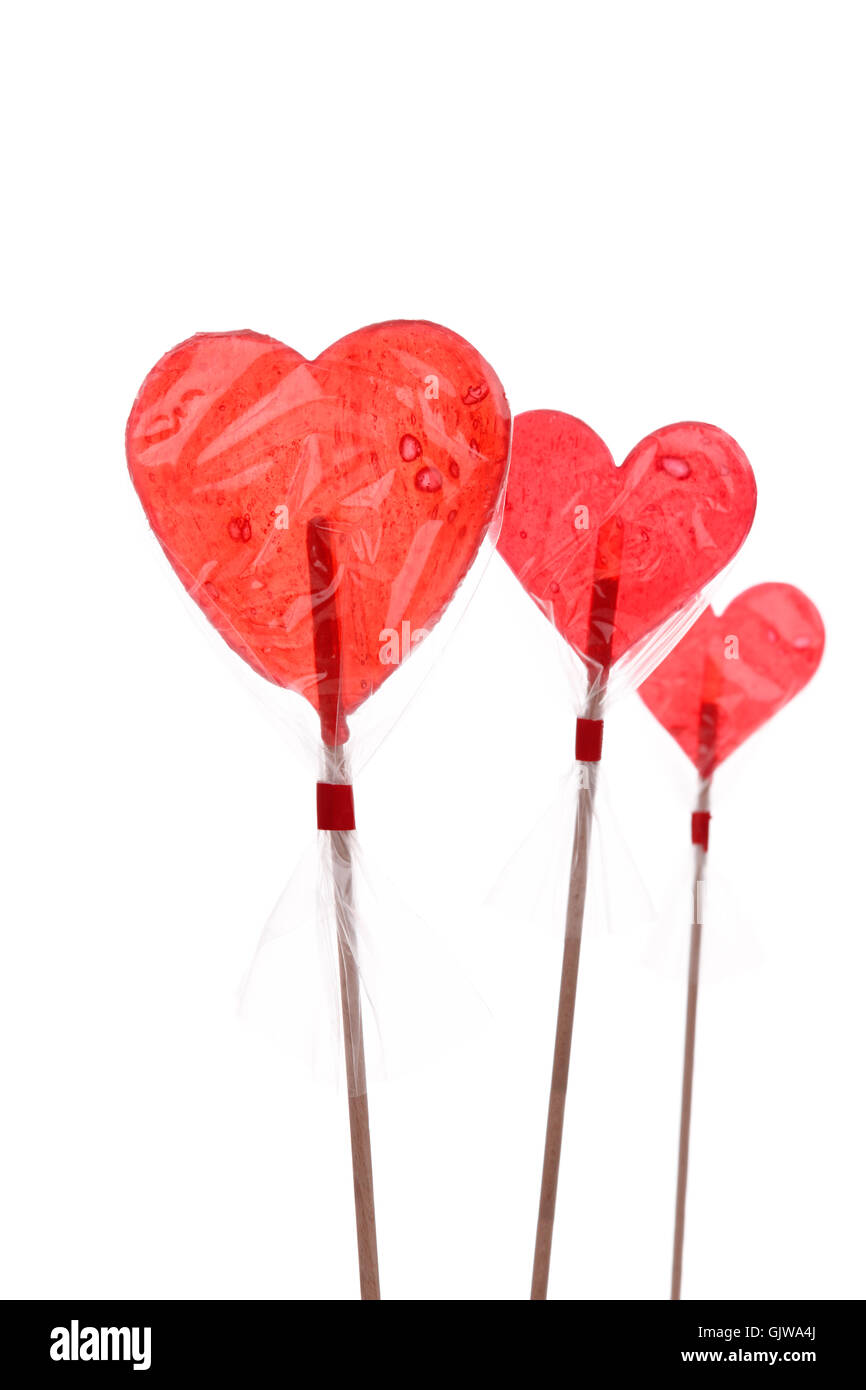 Sweet lollipop in shape Cut Out Stock Images & Pictures - Alamy
