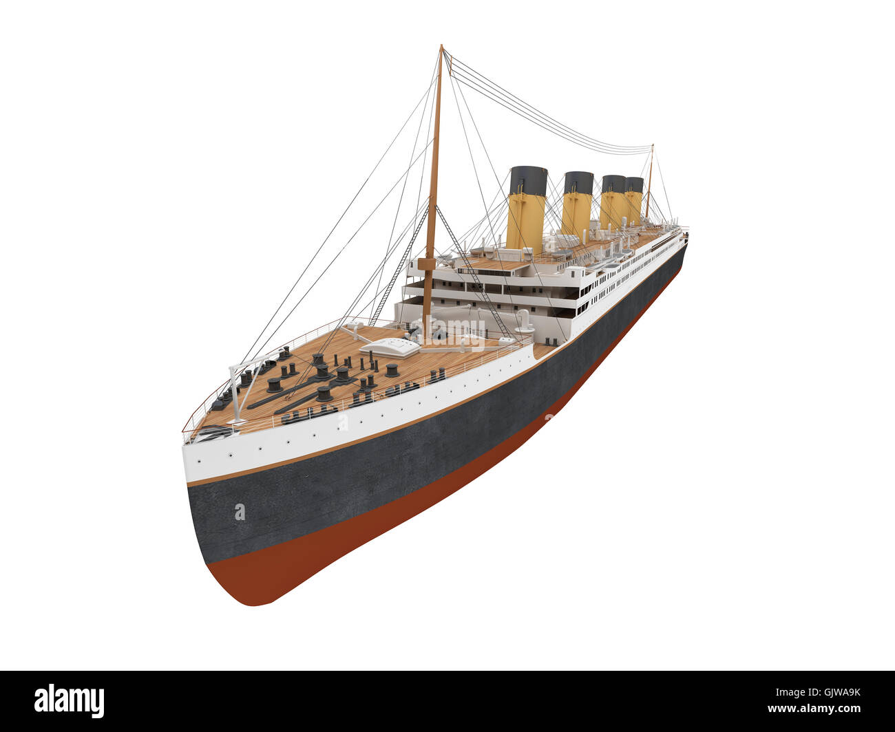 Titanic 3d Cut Out Stock Images & Pictures - Alamy