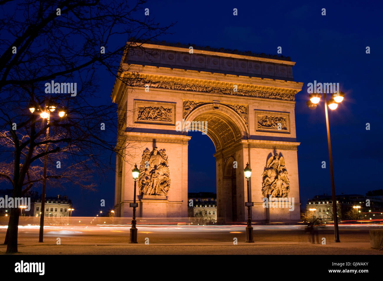 arch paris style of construction Stock Photo - Alamy