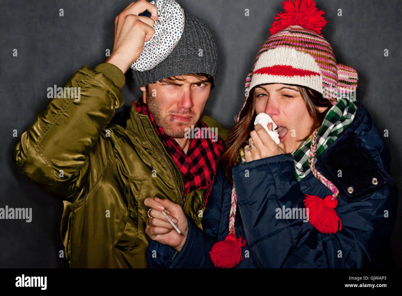 Catarrh contagious hi-res stock photography and images - Alamy