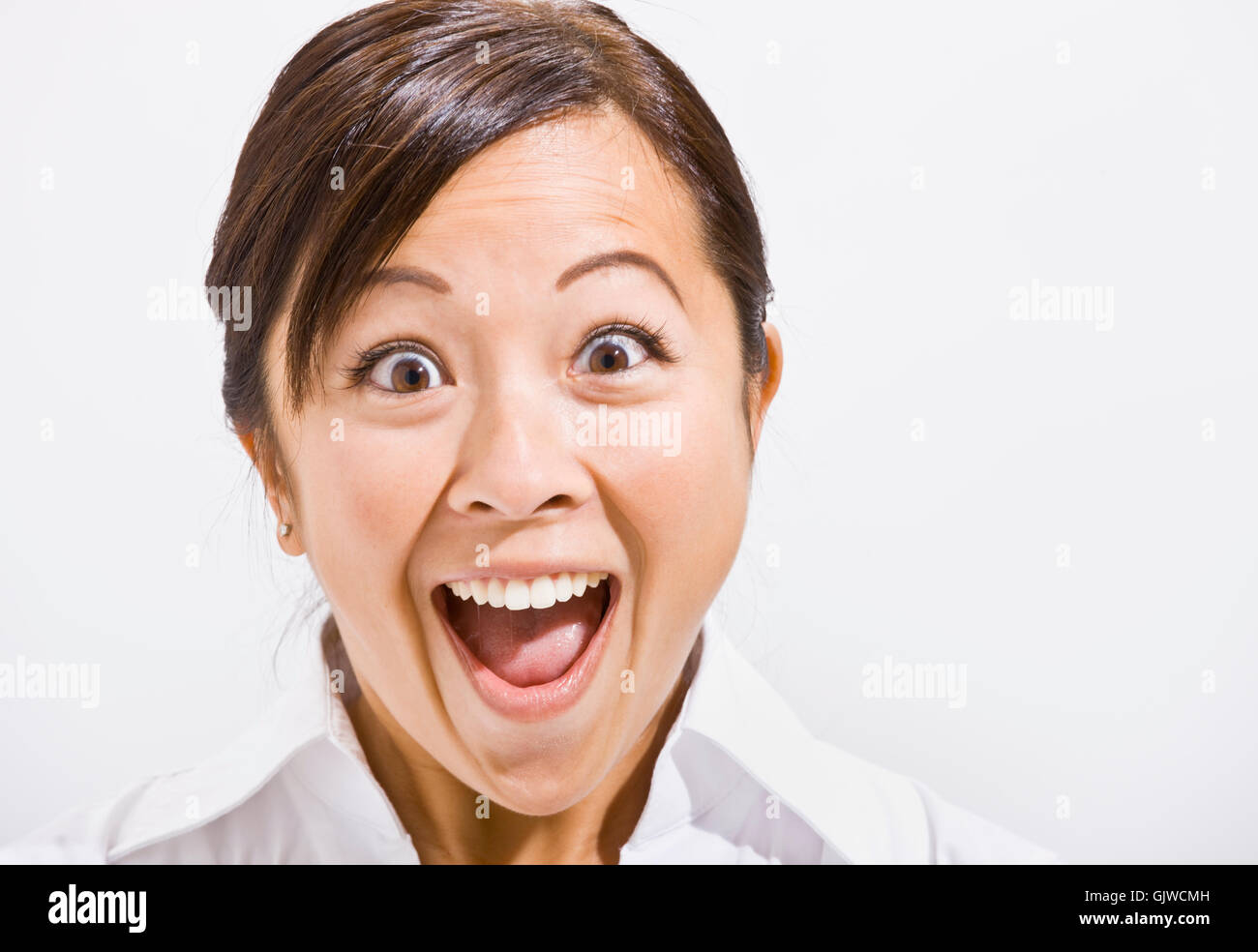 woman house building Stock Photo - Alamy