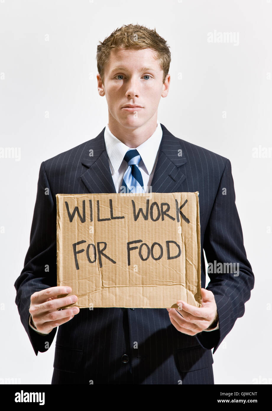 Will work for food sign hi-res stock photography and images - Alamy