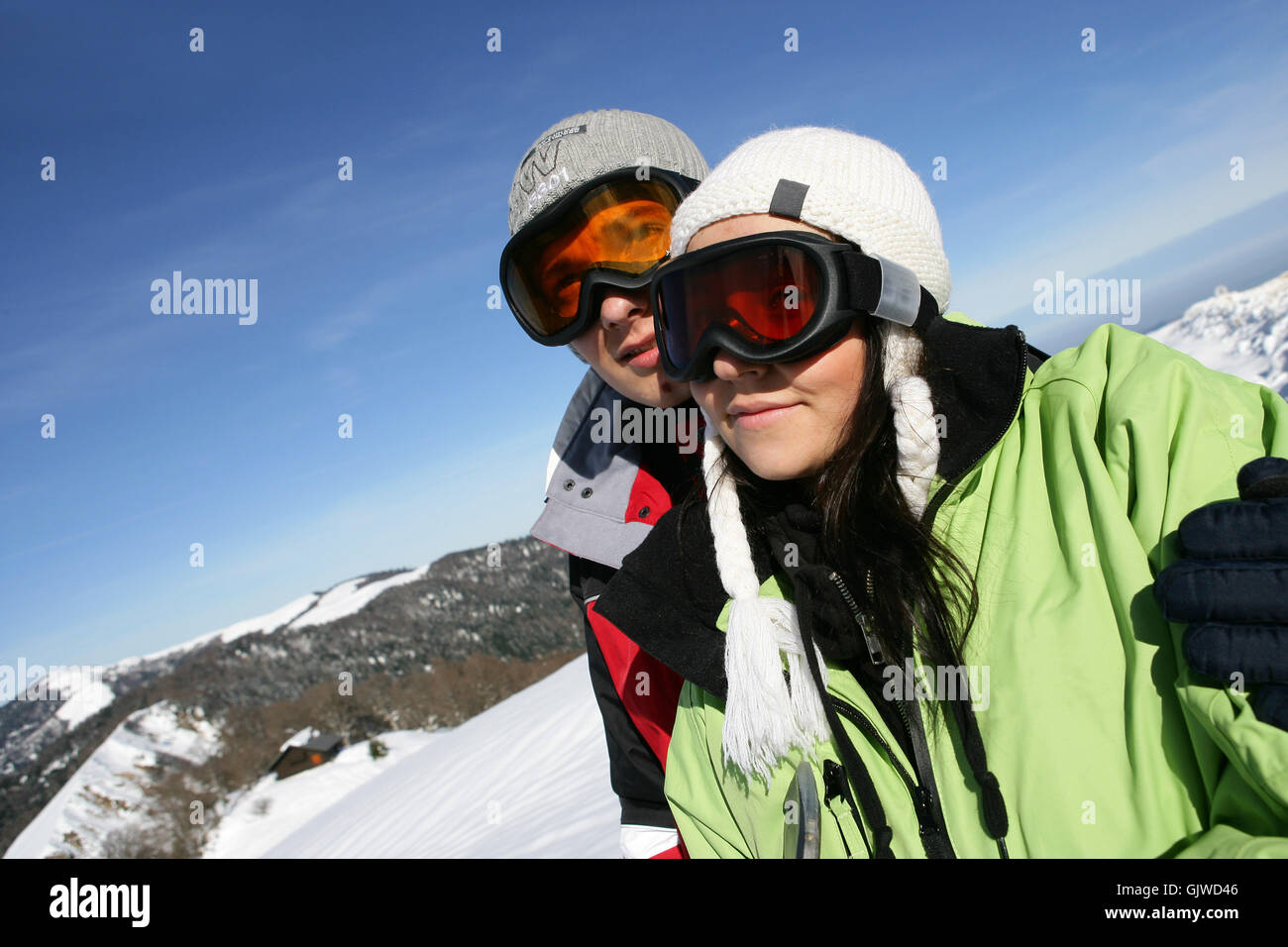 woman close profile Stock Photo - Alamy