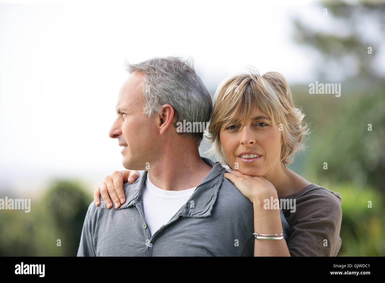 woman close profile Stock Photo - Alamy