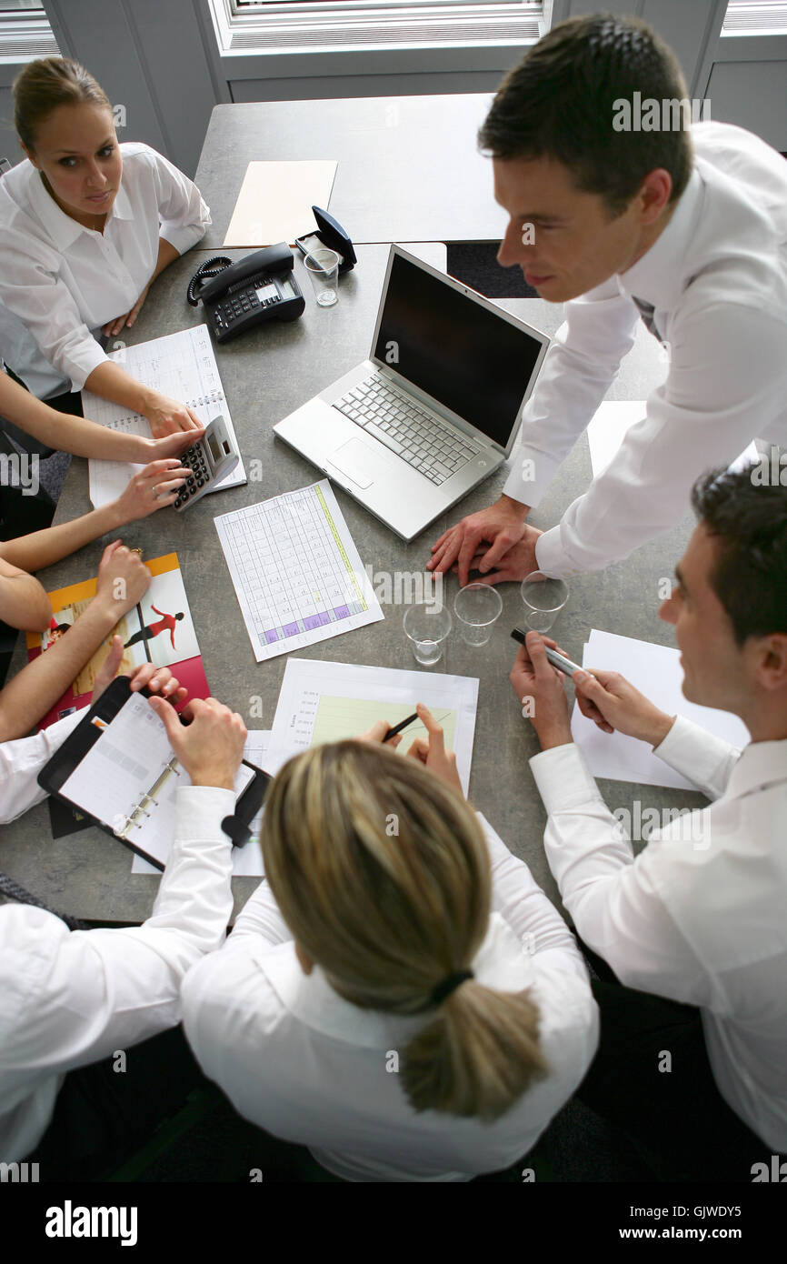woman profile office Stock Photo - Alamy