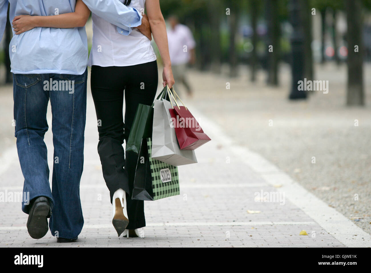 woman close walk Stock Photo - Alamy