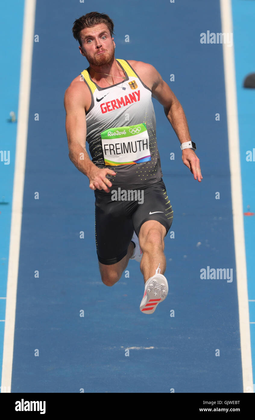 Rio de Janeiro, Brazil. 17th Aug, 2016. Rico Freimuth of Germany ...