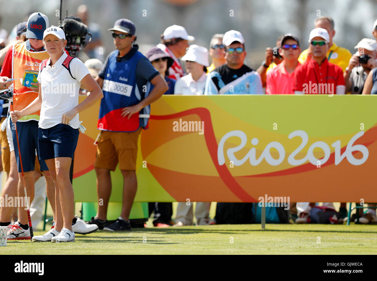 Rio de Janeiro, Brazil. 17th August, 2016. RIO 2016 OLYMPICS GOLF ...
