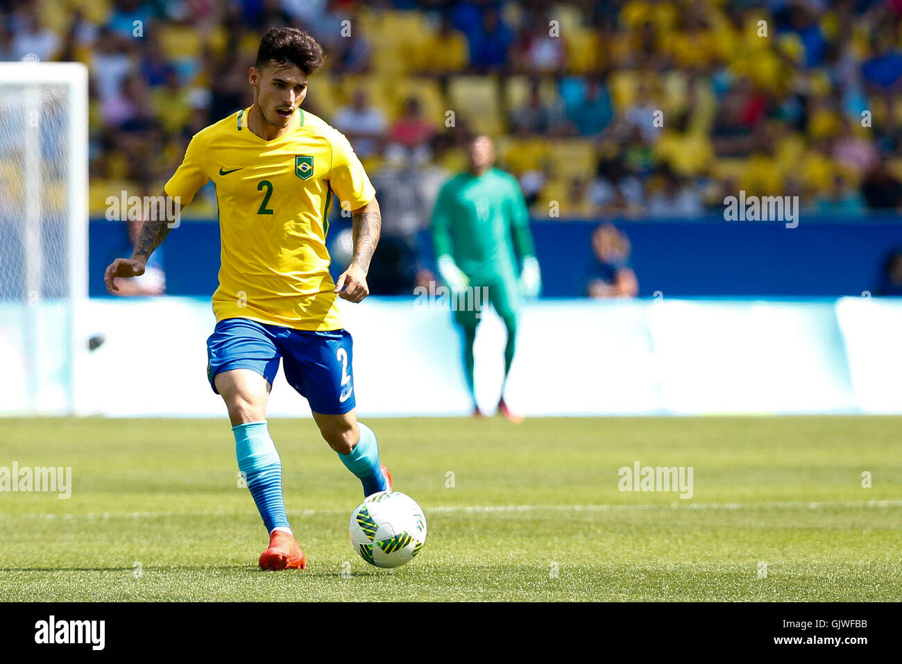 Rio de Janeiro, Brazil. 17th August, 2016. OLYMPICS 2016 FOOTBALL RJ ...