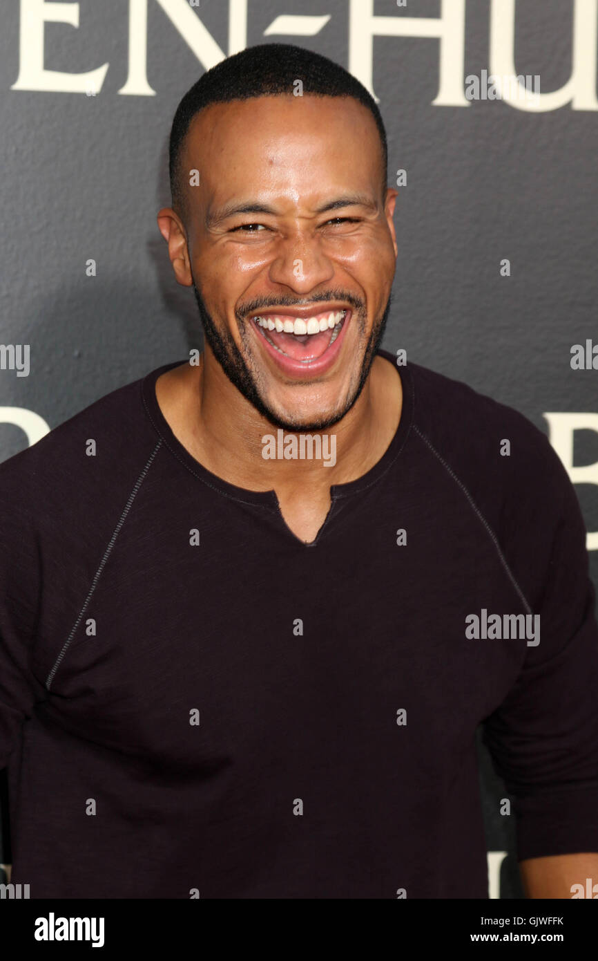 HOLLYWOOD, CA - AUGUST 16: DeVon Franklin at the LA Premiere of the ...