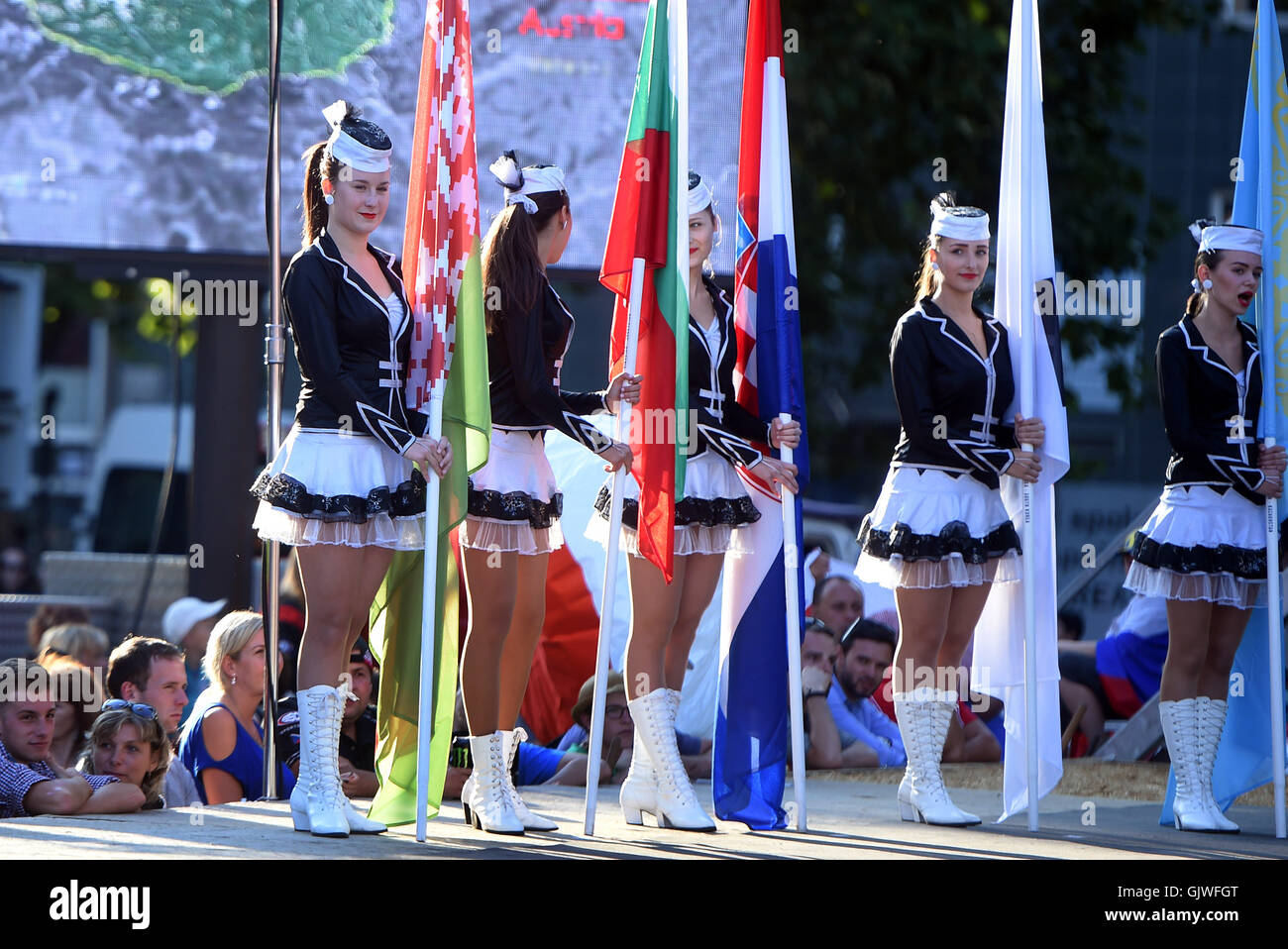 Ostrava, Czech Republic. 17th Aug, 2016. More than 400 volunteer and ...