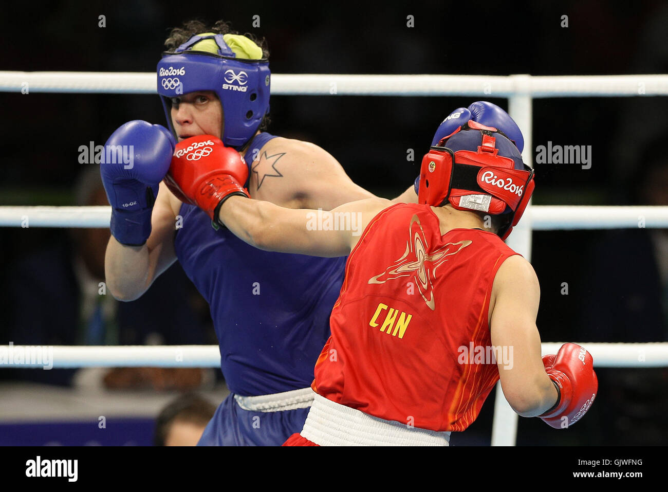 Rio de Janeiro, Brazil. 17th August, 2016. OLYMPICS 2016 BOXING - Photo ...
