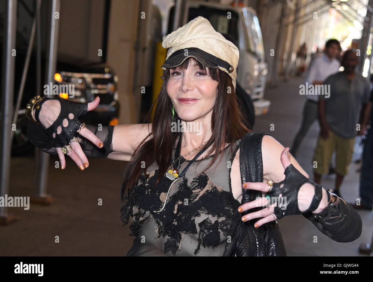 New York, NY, USA. 17th Aug, 2016. Laura Albert out and about for ...