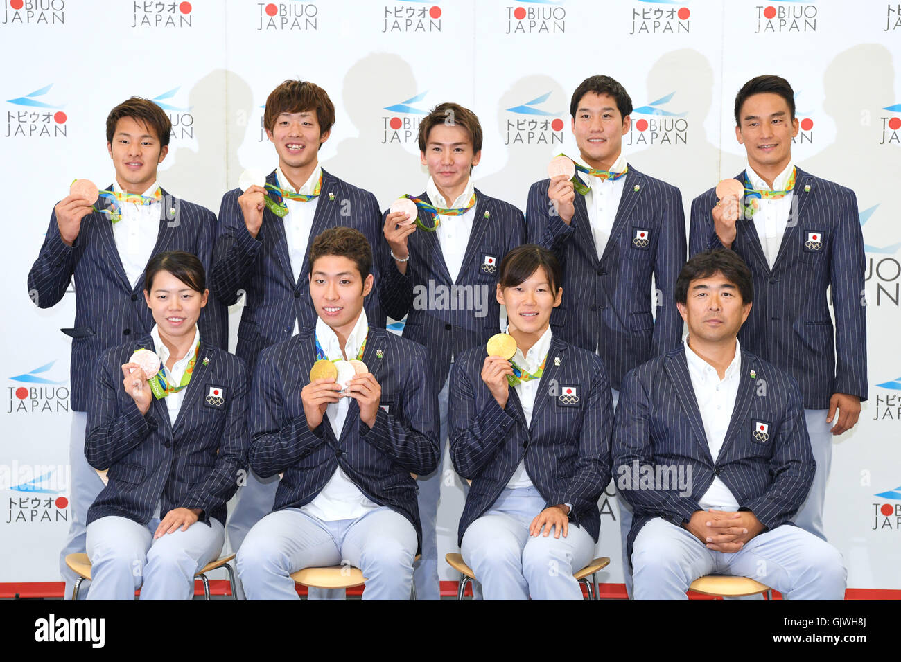 Japanese swimming team hi-res stock photography and images - Alamy