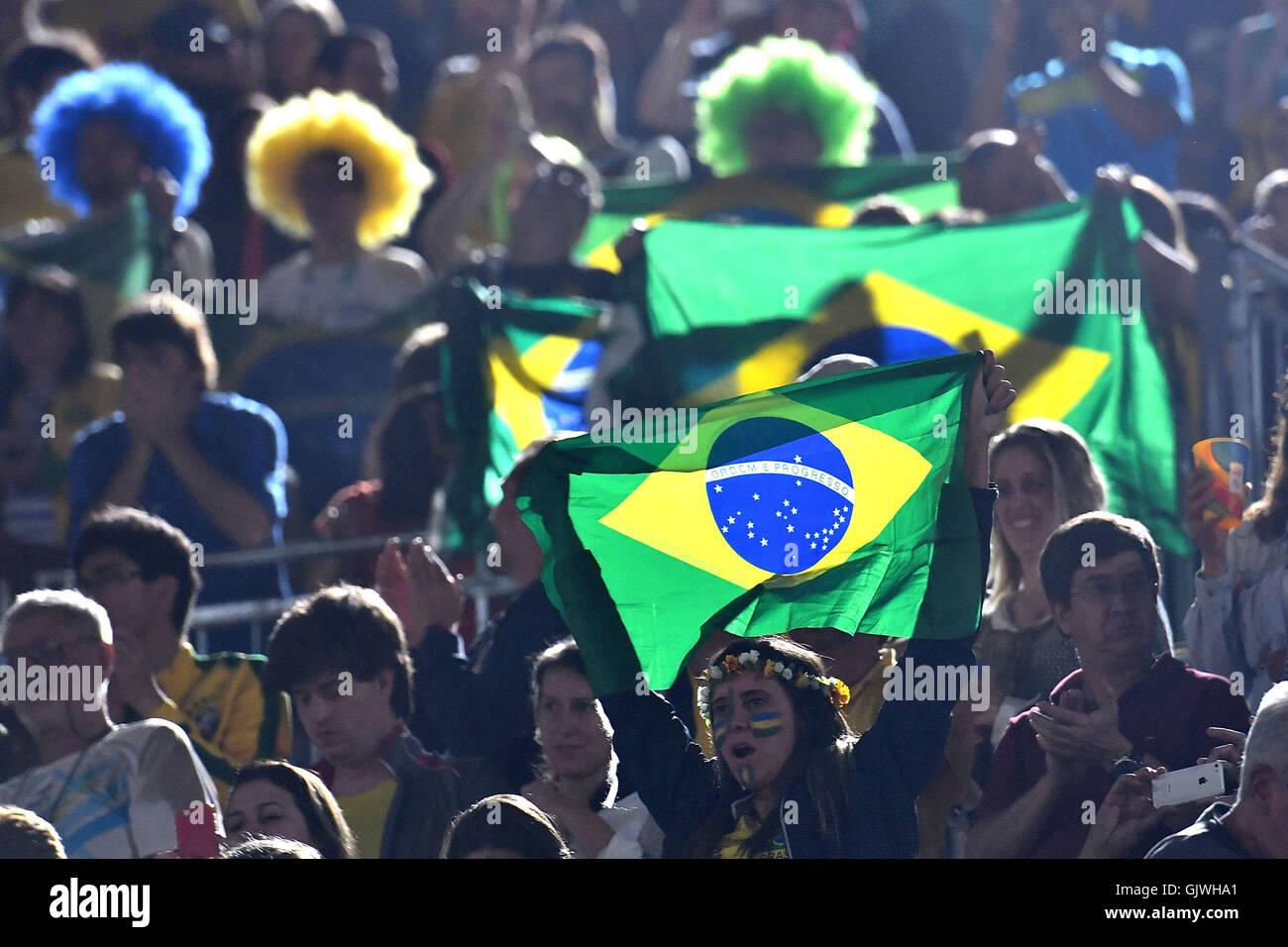 Rio De Janeiro Olympics Fans High Resolution Stock Photography and ...