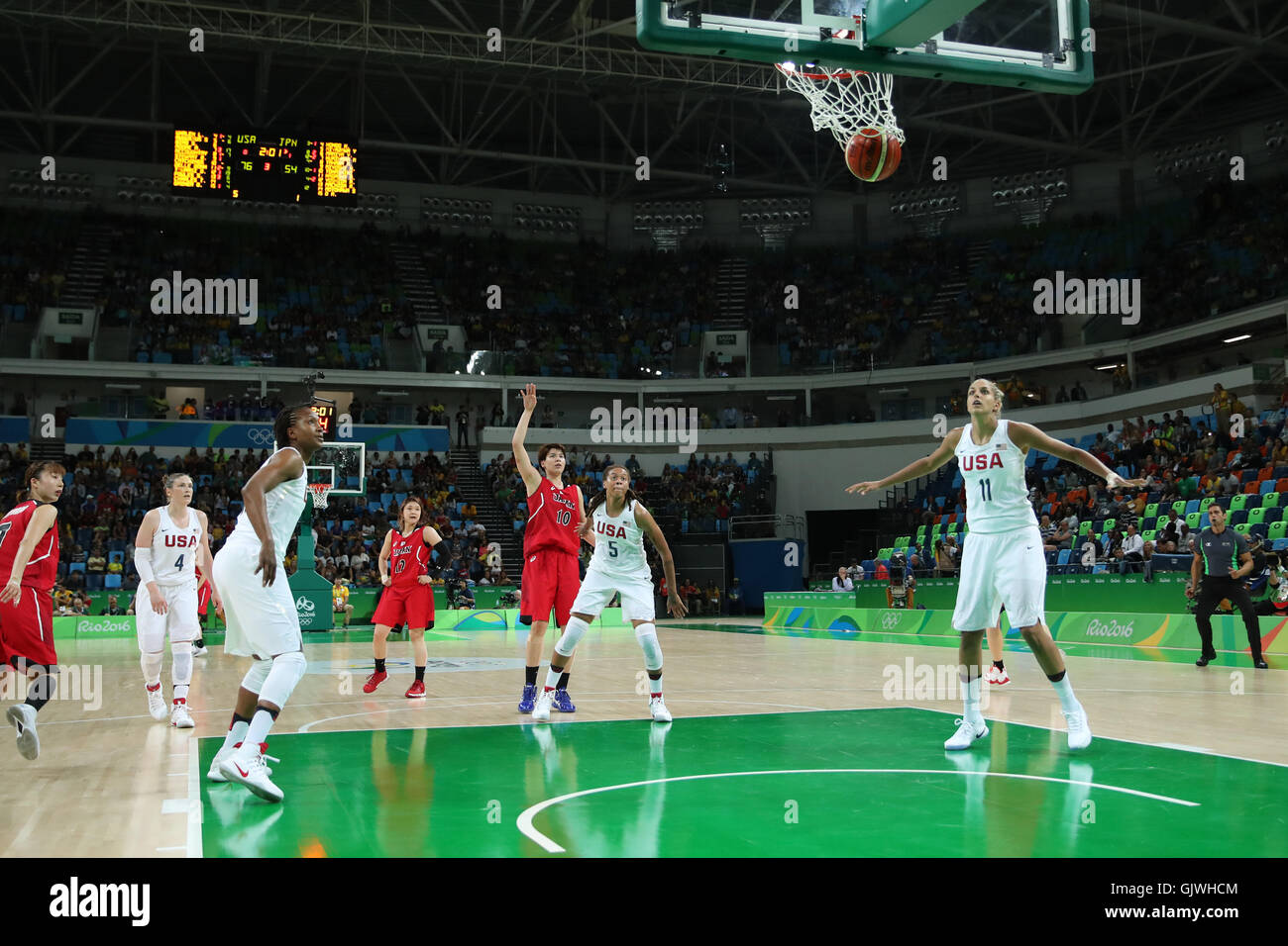 2016 olympics basketball hi-res stock photography and images - Alamy