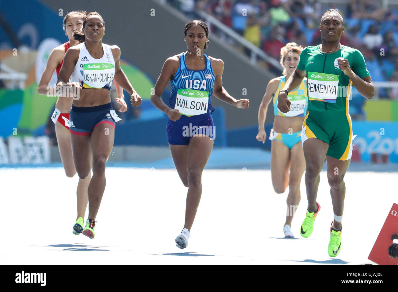 Rio de Janeiro, Brazil. 17th Aug, 2016. ATHLETICS RIO 2016 OLYMPICS ...