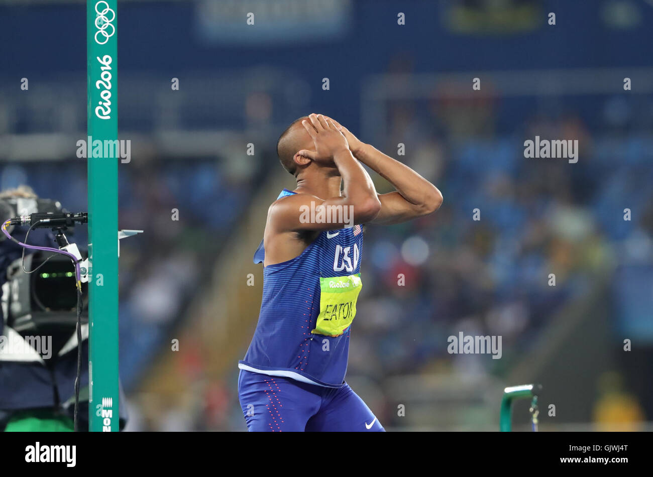 Rio de Janeiro, Brazil. 17th Aug, 2016. Ashton Eaton of the USA ... Rio de Janeiro, Brazil. 17th Aug, 2016. Ashton Eaton of the USA ...