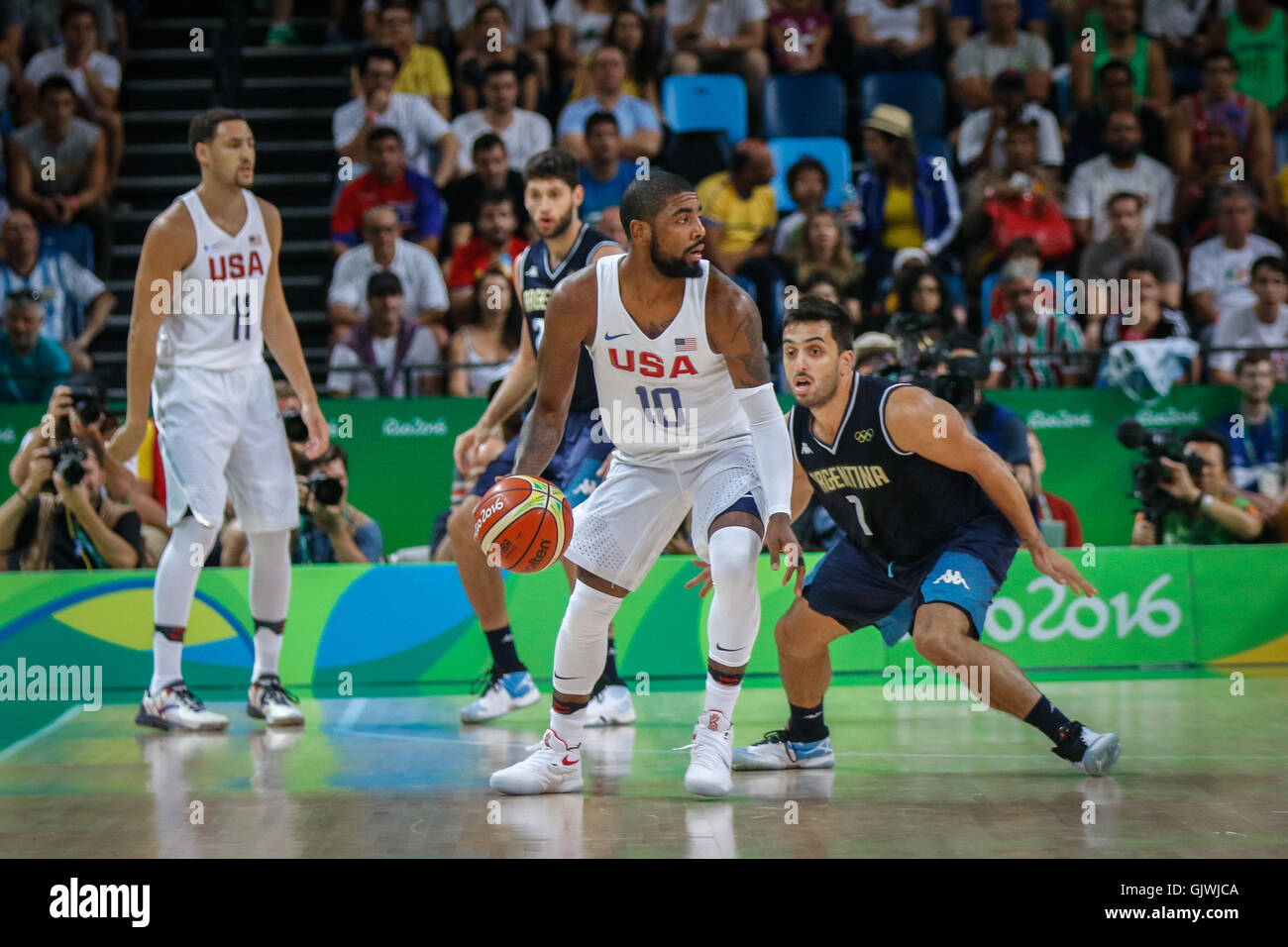 Rio de Janeiro, Brazil. 17th Aug, 2016. RIO 2016 OLYMPICS BASKETBALL ...