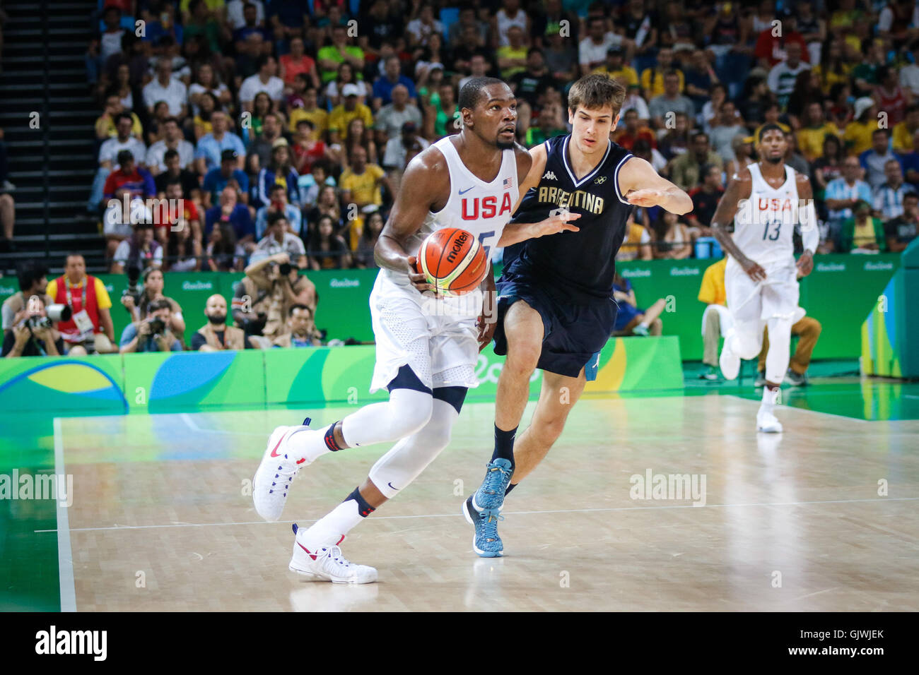 Rio de Janeiro, Brazil. 17th Aug, 2016. RIO 2016 OLYMPICS BASKETBALL ...
