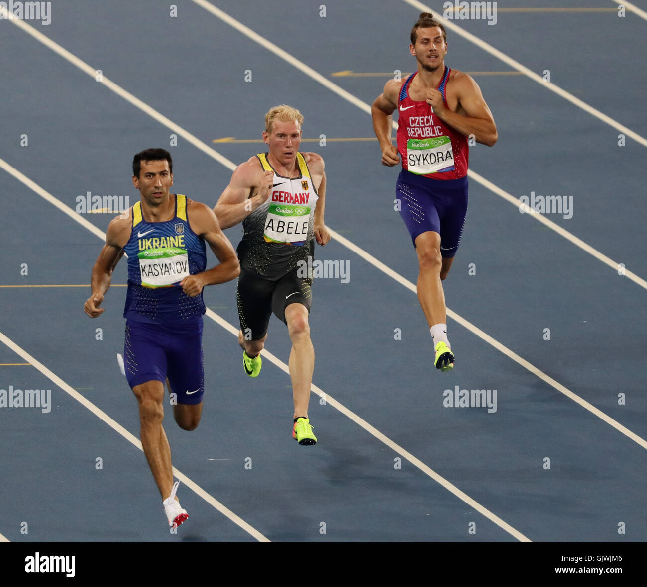 Rio de Janeiro, Brazil. 17th Aug, 2016. (L-R) Oleksiy Kasyanov of ...