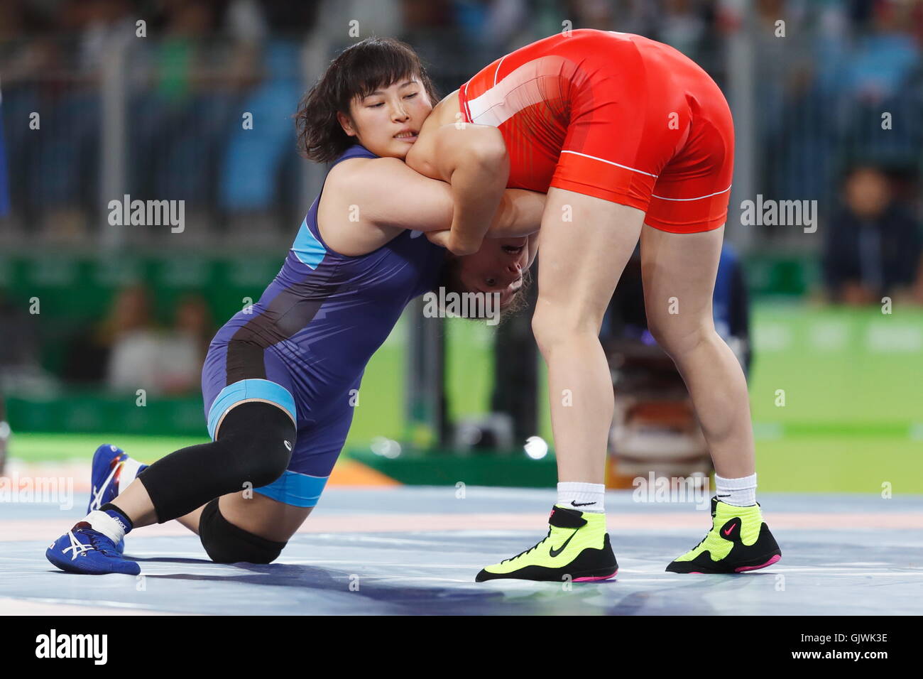 Rio de Janeiro, Brazil. 17th Aug, 2016. Sara Dosho (JPN) Wrestling ...