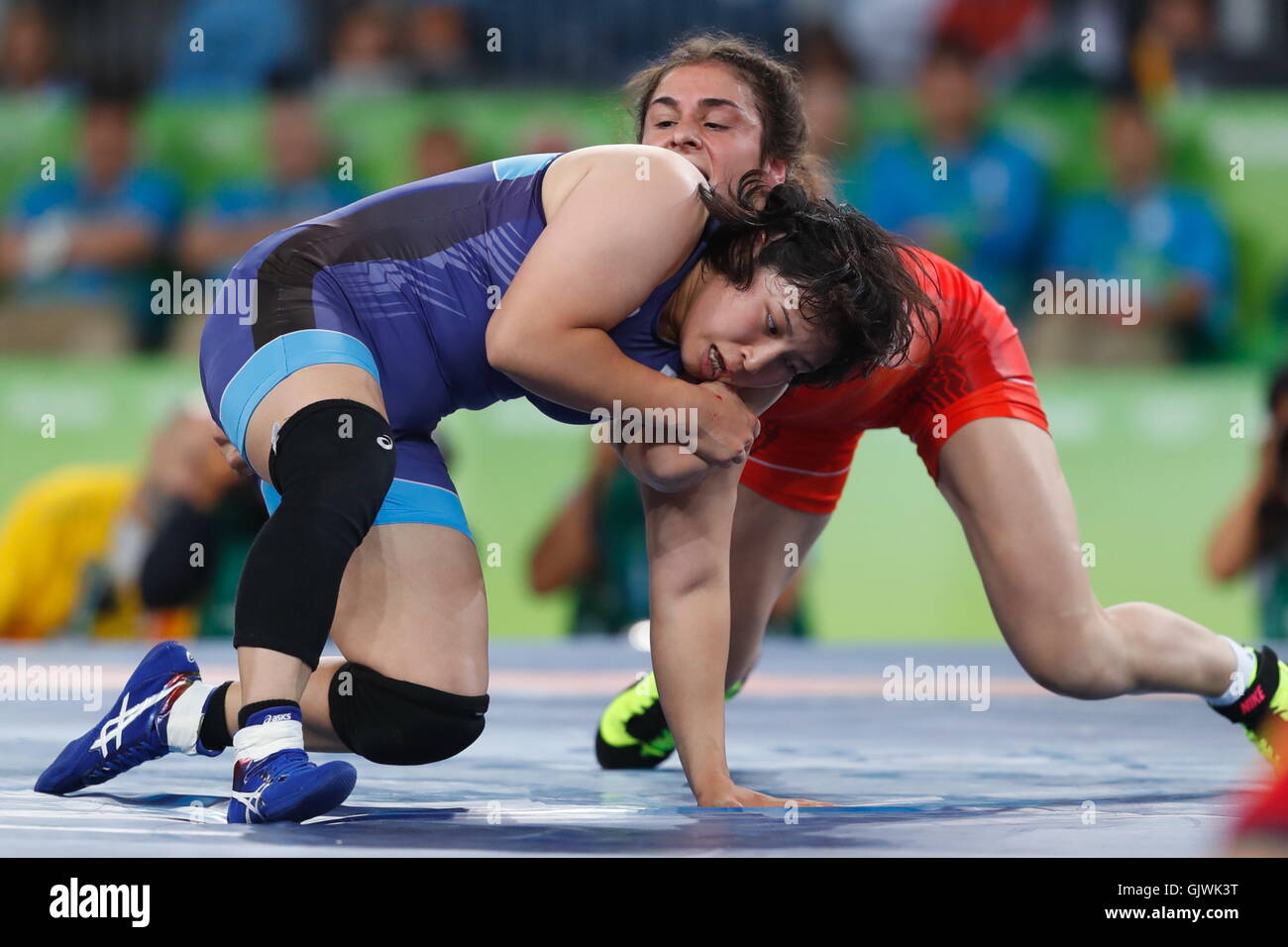 Rio de Janeiro, Brazil. 17th Aug, 2016. Sara Dosho (JPN) Wrestling ...