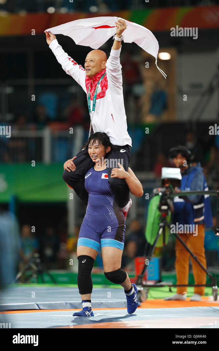 Rio de Janeiro, Brazil. 17th Aug, 2016. Sara Dosho (JPN) Wrestling ...
