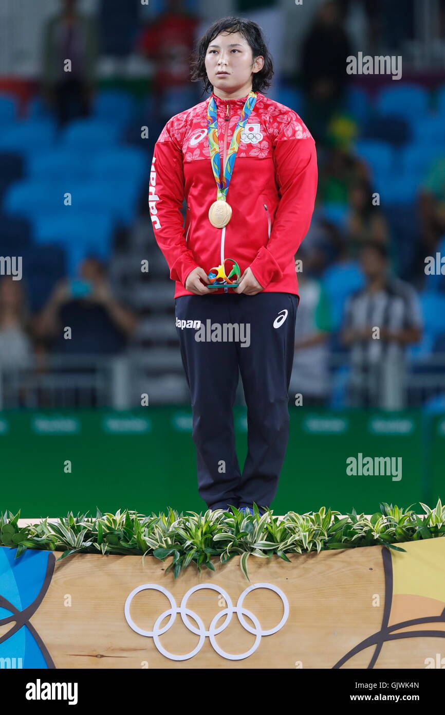 Rio de Janeiro, Brazil. 17th Aug, 2016. Sara Dosho (JPN) Wrestling ...