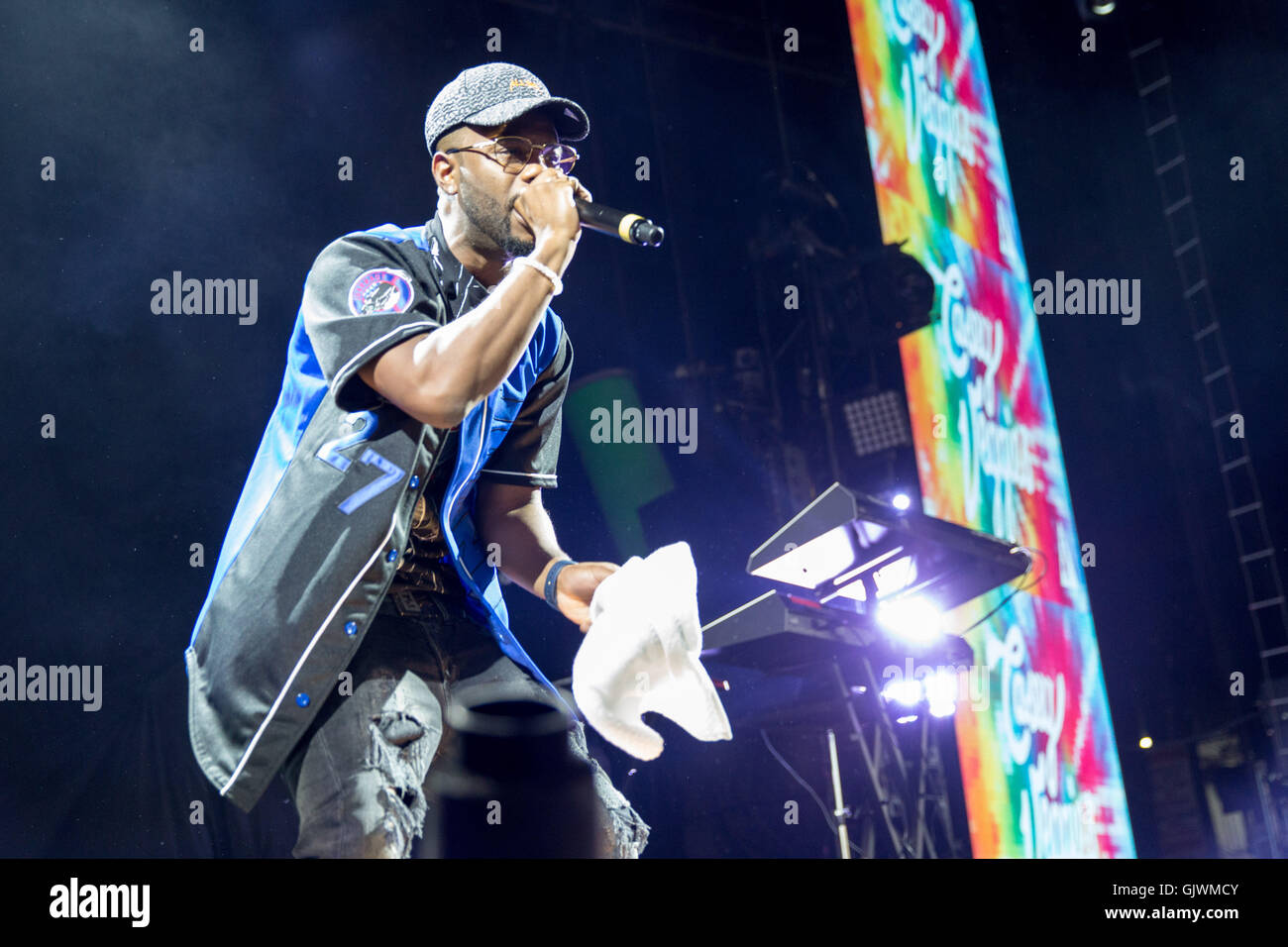 Tinley Park, Illinois, USA. 16th Aug, 2016. Rapper CASEY VEGGIES (aka ...
