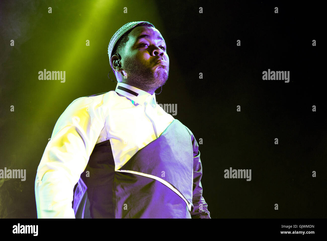 Tinley Park, Illinois, USA. 16th Aug, 2016. Rapper KEVIN GATES performs ...