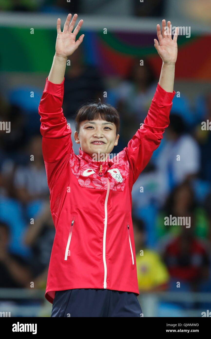 Rio de Janeiro, Brazil. 17th Aug, 2016. Kaori Icho (JPN) Wrestling : Women's Freestyle 58kg ...