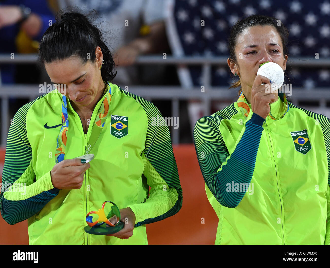 Rio de Janeiro, Brazil. 18th Aug, 2016. Agatha Bednarczuk and Barbara ...