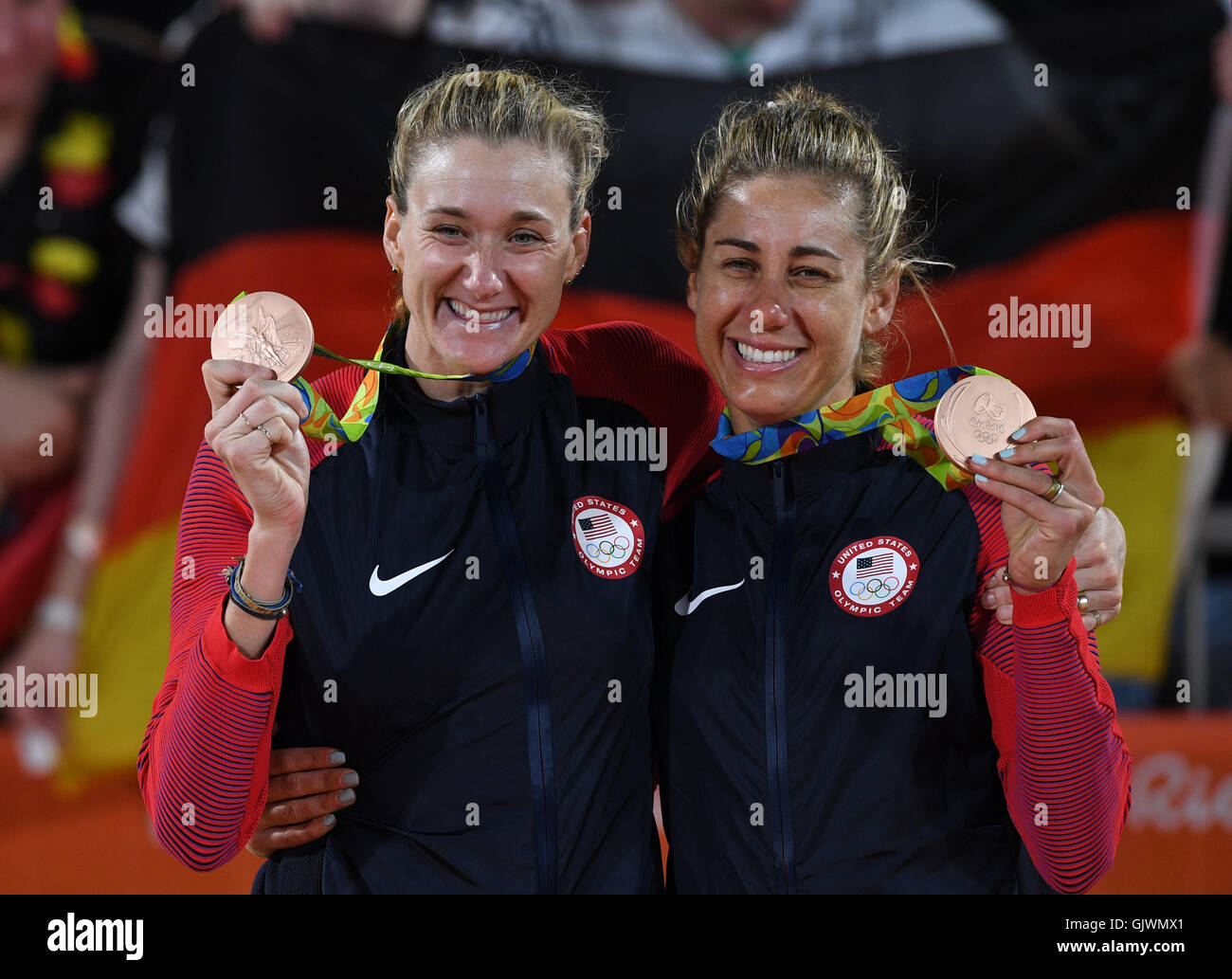 Usa celebrate volleyball hi-res stock photography and images - Alamy