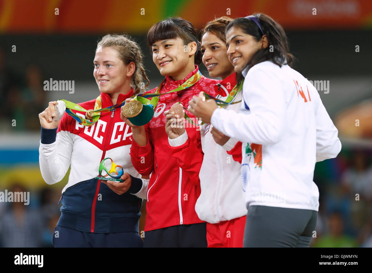 Rio de Janeiro, Brazil. 17th Aug, 2016. Kaori Icho (JPN) Wrestling : Women's Freestyle 58kg ...
