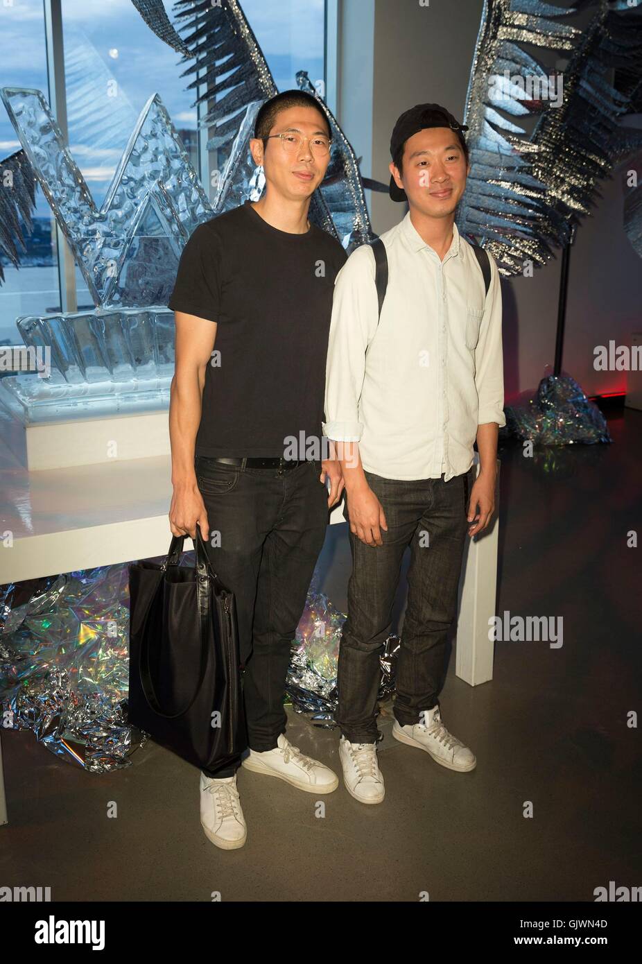 New York, NY, USA. 17th Aug, 2016. Tim Joo, Dan Joo at arrivals for W ...