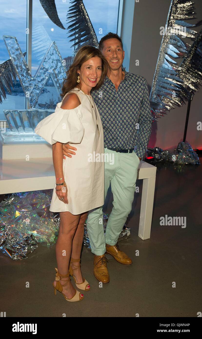 New York, NY, USA. 17th Aug, 2016. Suzanne Cohen, Anthony Ingham at ...