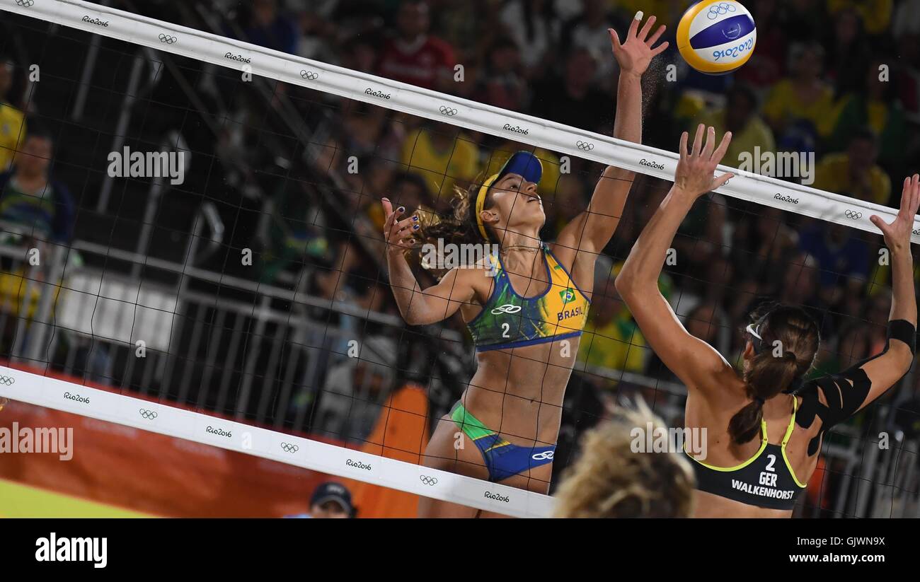 Rio De Janeiro, Brazil. 18th Aug, 2016. Brazil's Barbara Seixas de ...