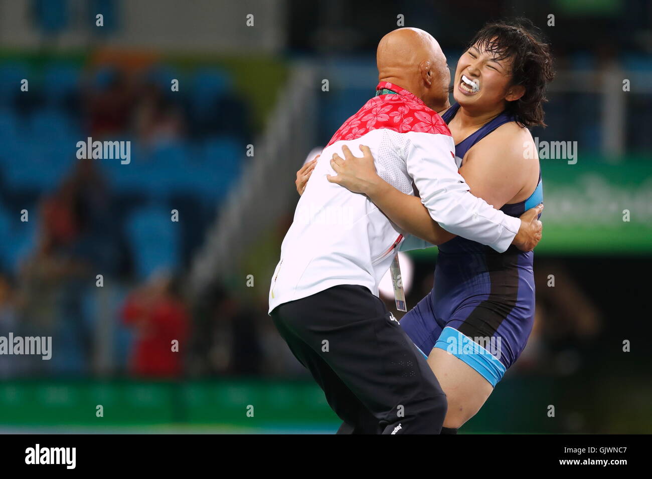 Rio de Janeiro, Brazil. 17th Aug, 2016. Sara Dosho (JPN) Wrestling ...