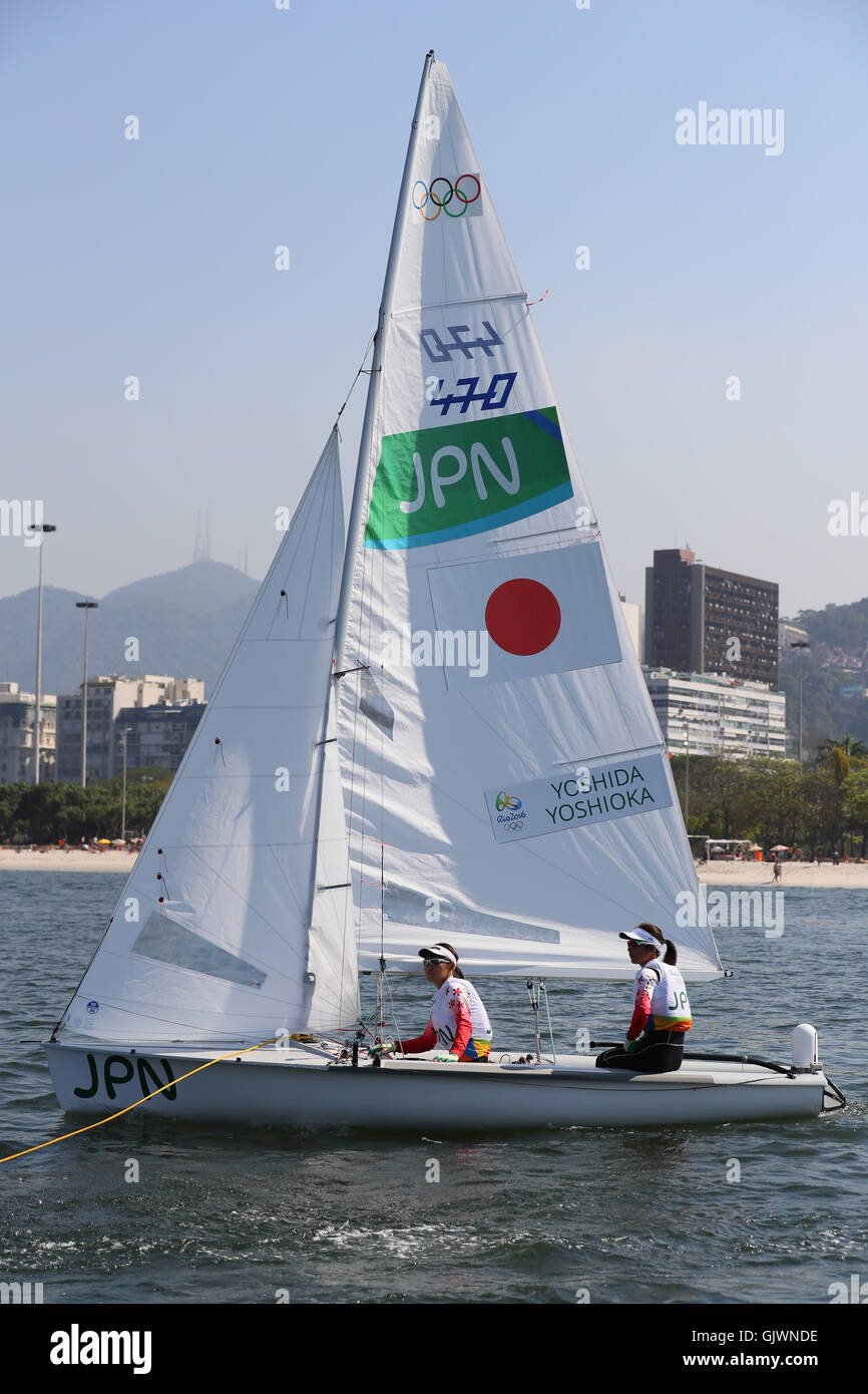 Rio de Janeiro, Brazil. 17th Aug, 2016. Ai Yoshida & Miho Yoshioka (JPN ...